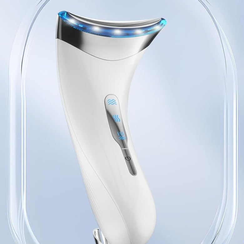 Aeroflux LED Face & Neck Massager – Anti-Aging, Skin Tightening & Reju