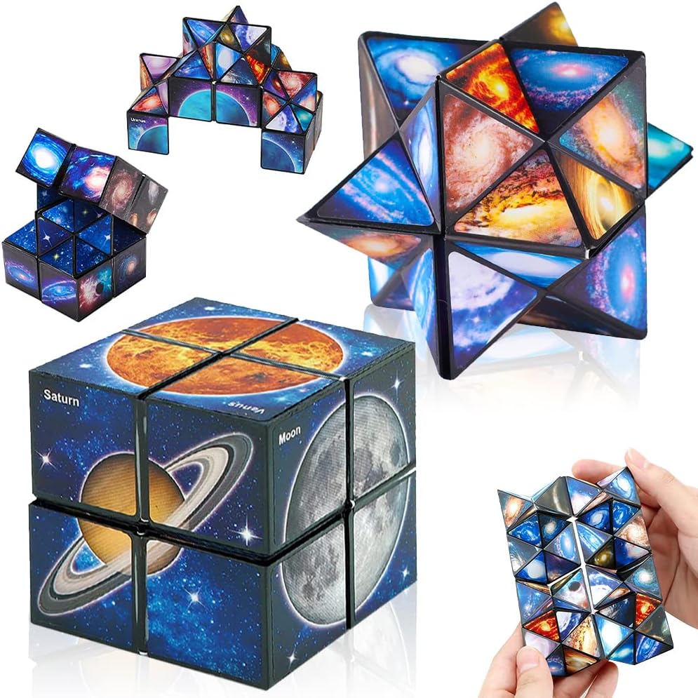 Play Topia© Magic Shape Shifting Cube [72 Combinations] – Aeroflux