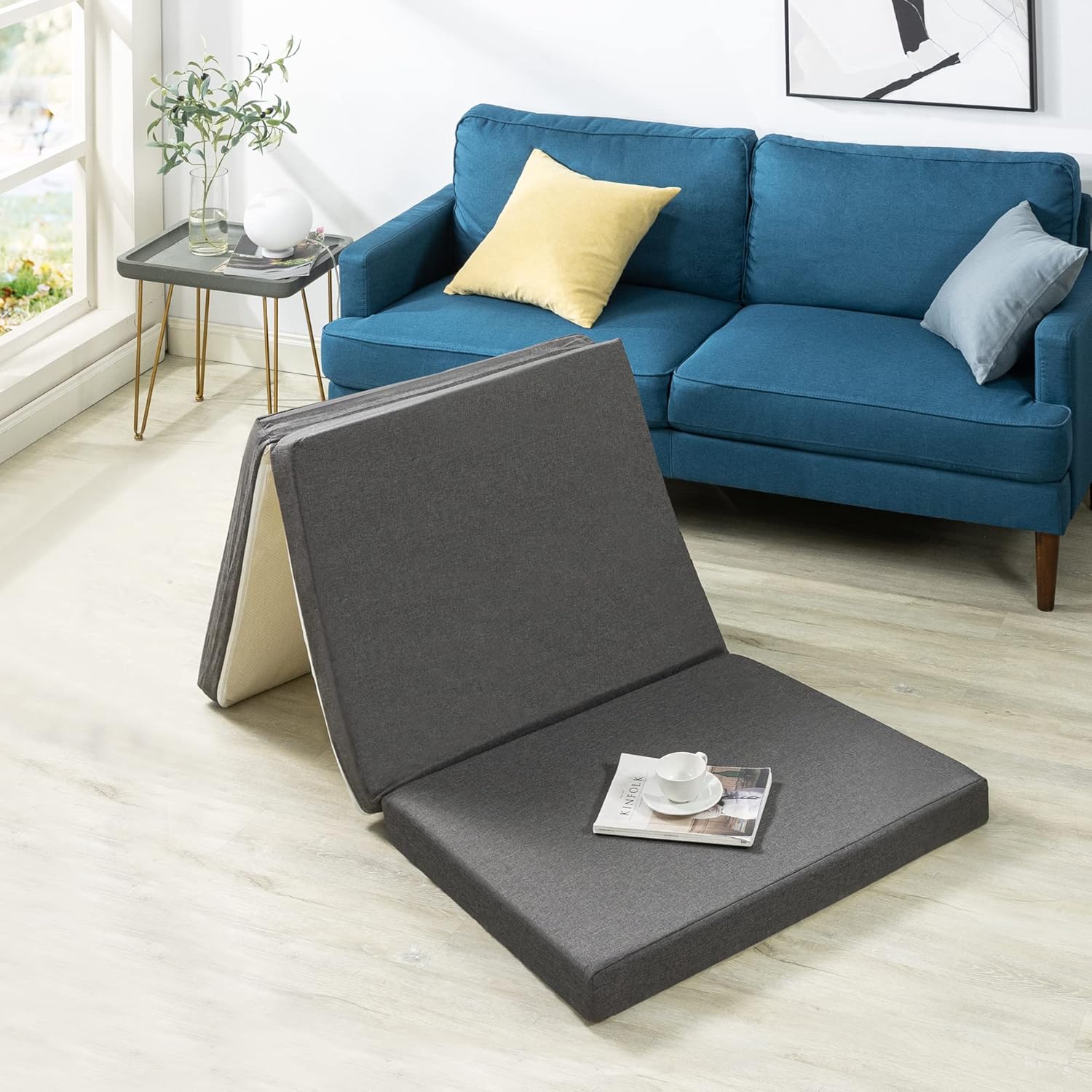 Aeroflux© Fold Out Z Bed Cube Mattress – 100% Waterproof