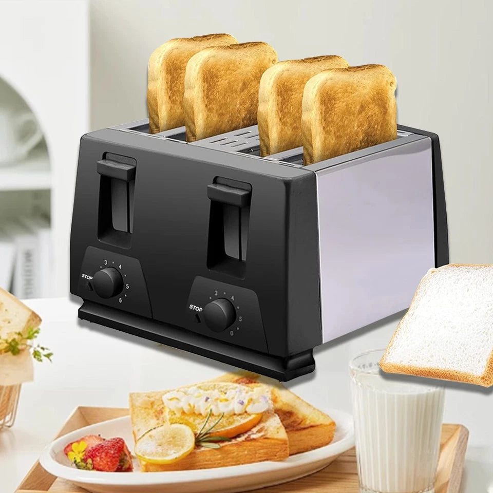 Aeroflux 4-Slice Wide Slot Toaster